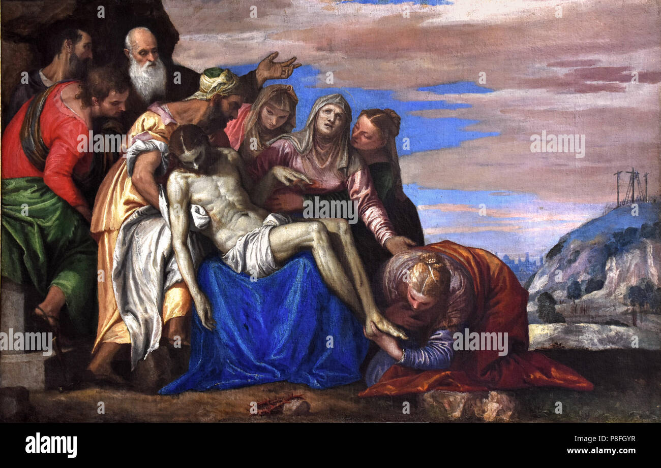 Deposition of Christ, 1548-49 by Paolo Caliari, called the Veronese ...