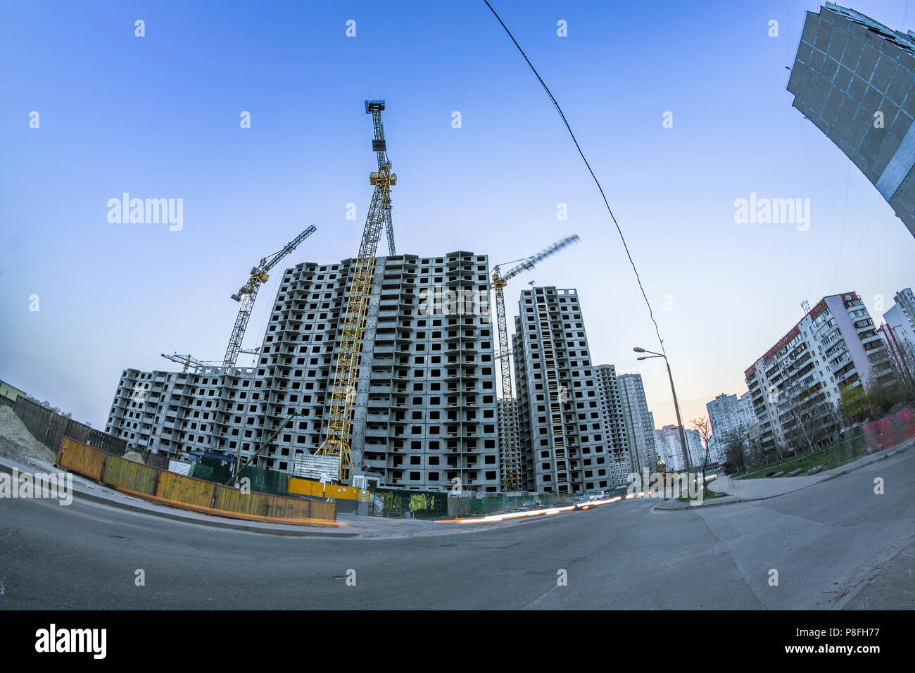 Prefabricated concrete crane hi-res stock photography and images - Alamy