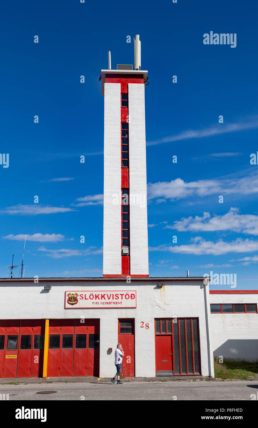 Fire Station, Isafjörður is a town in the Westfjords region of ...