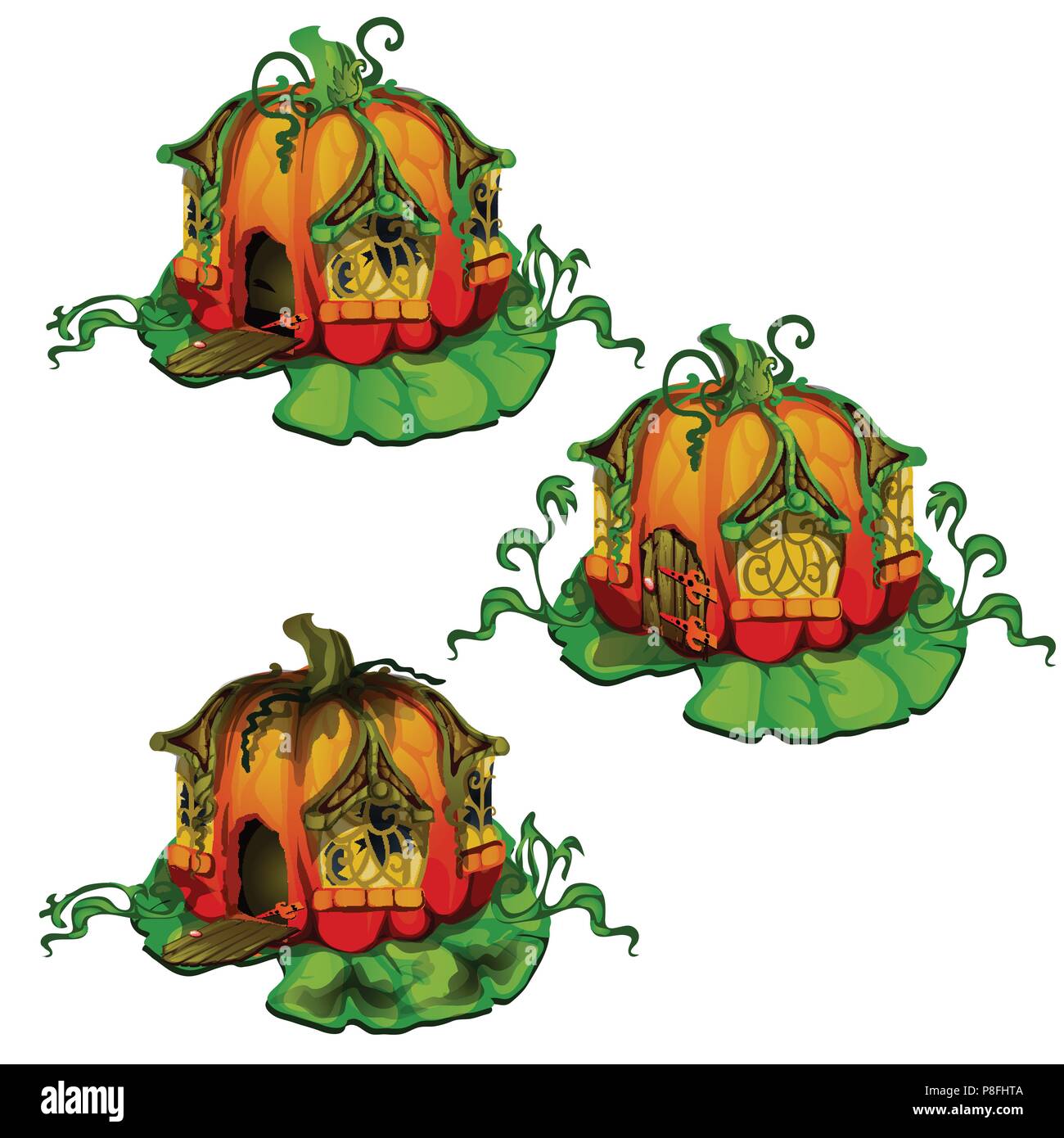 Fantasy magical fairy door Cut Out Stock Images & Pictures - Alamy