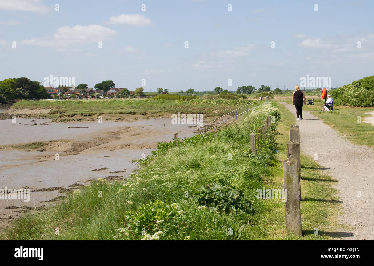 The River Crouch Stock Photo - Alamy