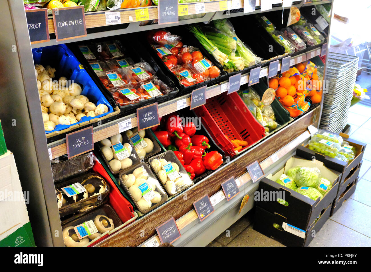 Spar shop in Beaumaris North Wales UK Stock Photo - Alamy