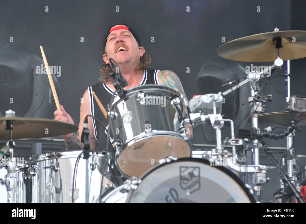 Dan whitesides drums hi-res stock photography and images - Alamy