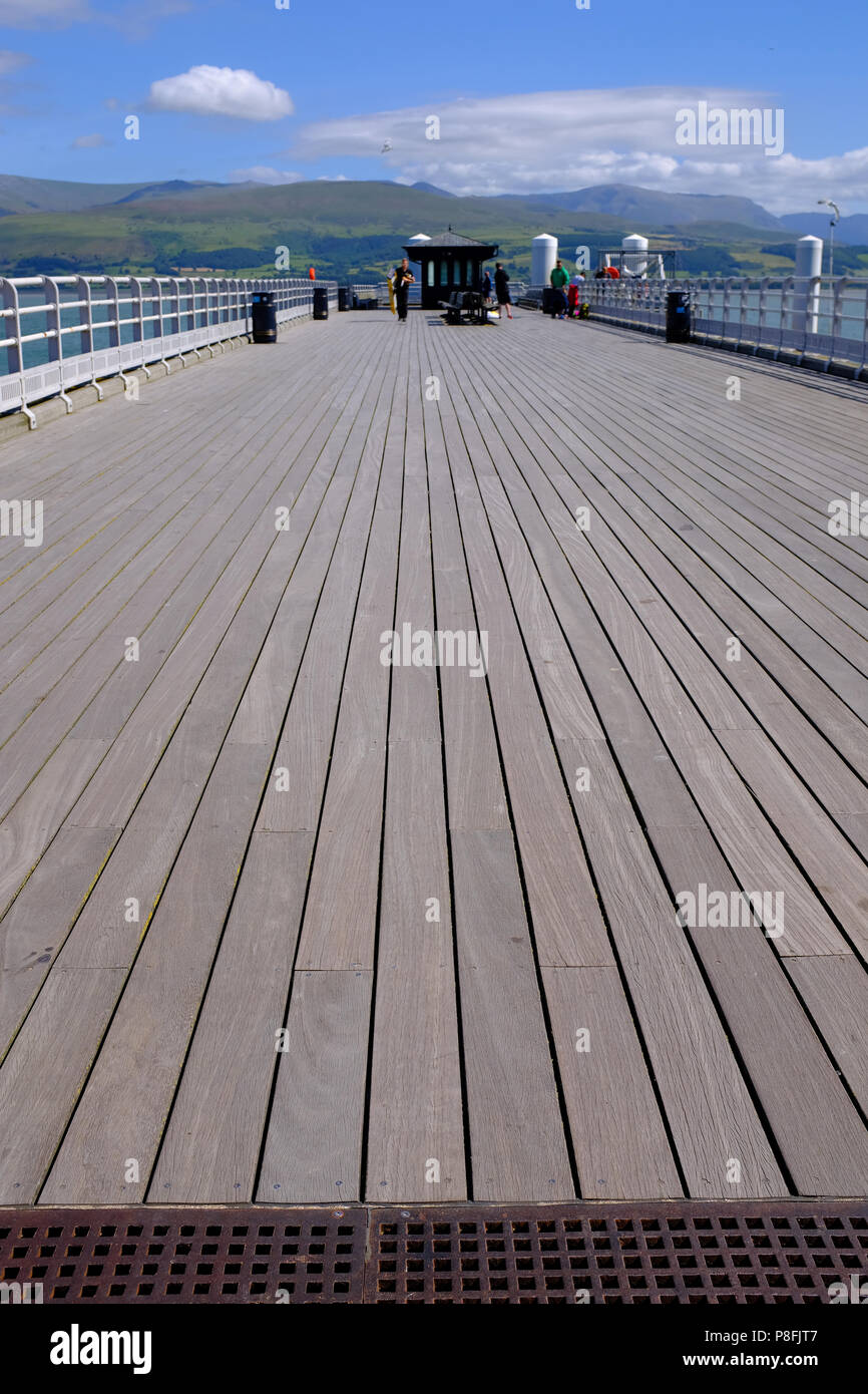 Beaumaris Pier, North Wales UK Stock Photo - Alamy