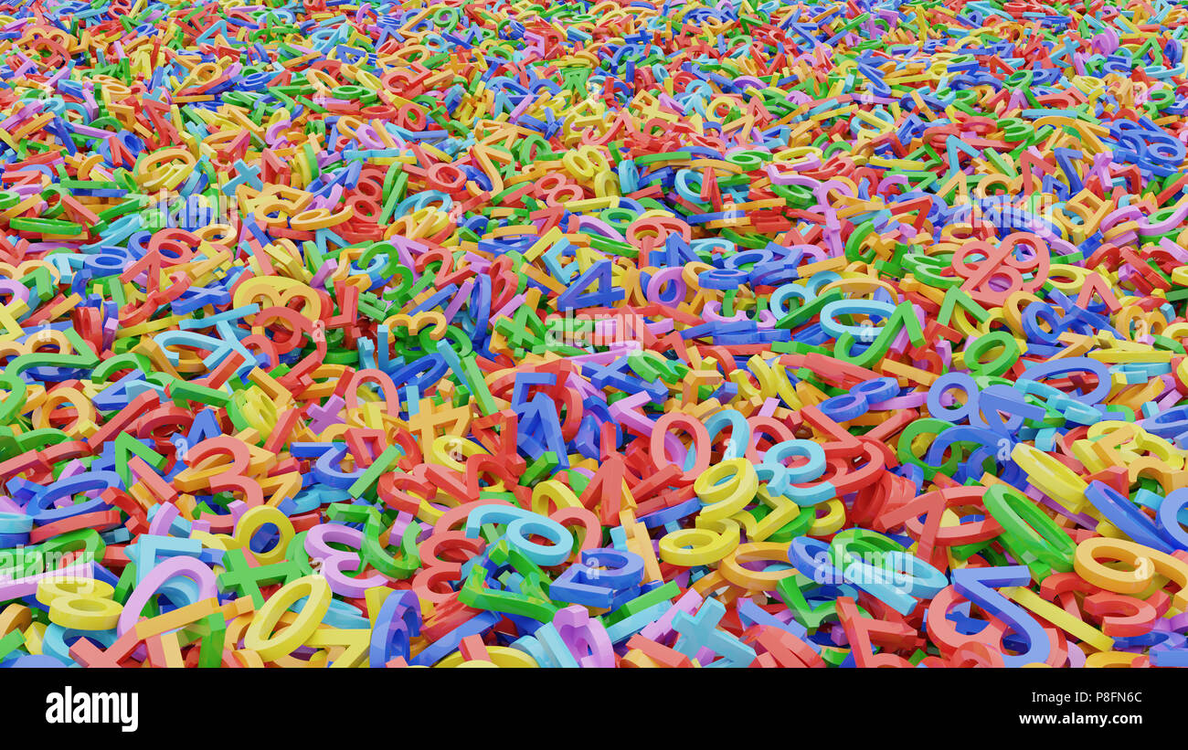 Endless numbers hi-res stock photography and images - Alamy