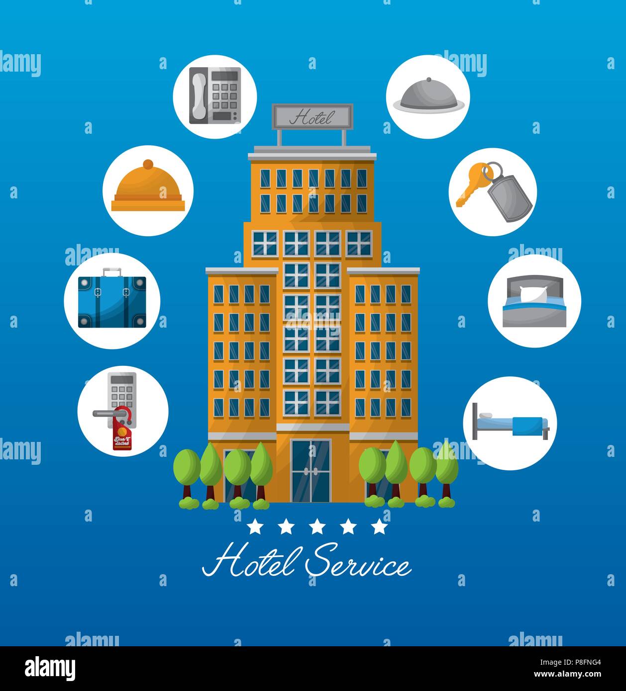 Hotel suit Stock Vector Images - Alamy