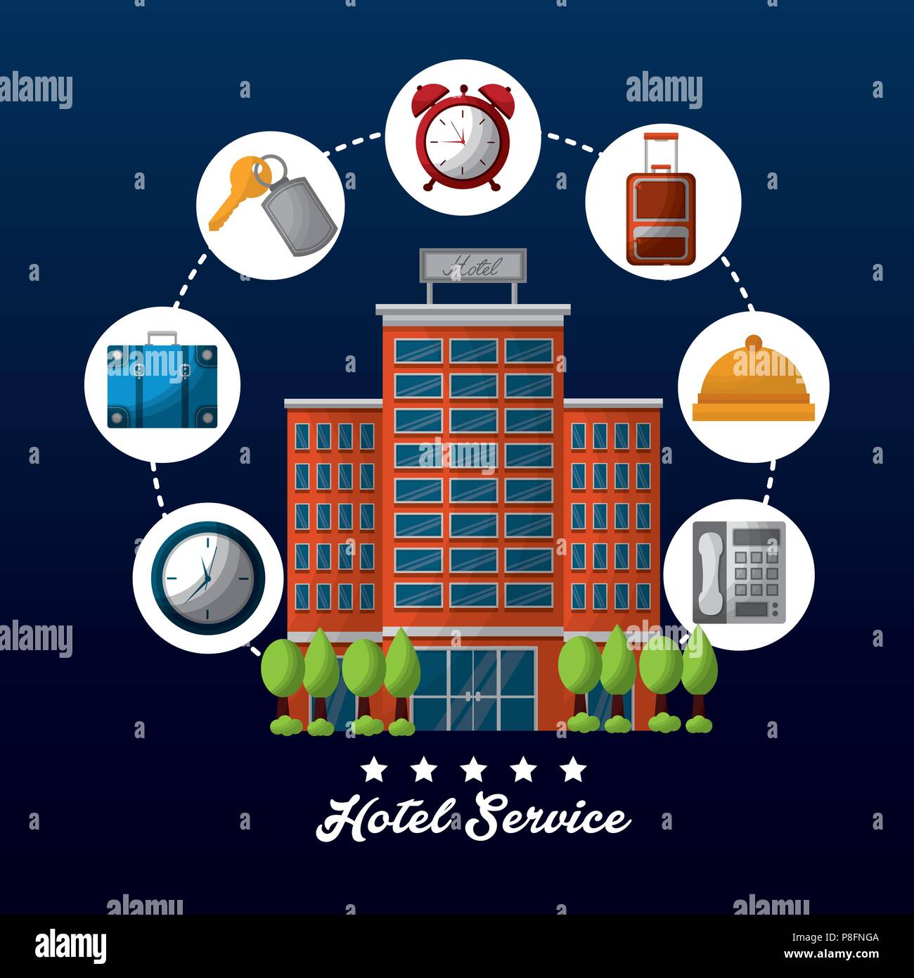 Star hotel interior Stock Vector Images - Alamy