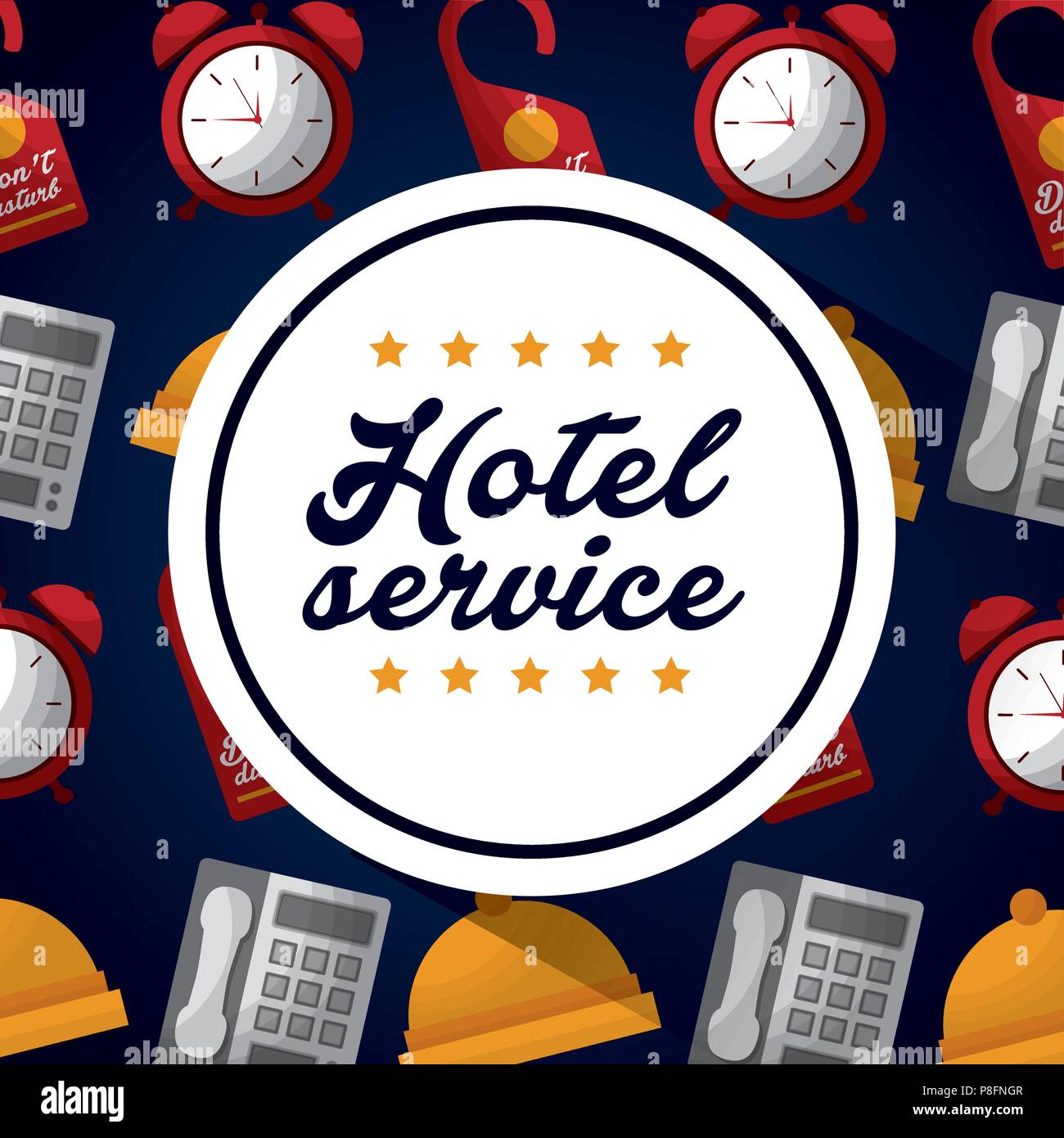 hotel building service Stock Vector Image & Art - Alamy