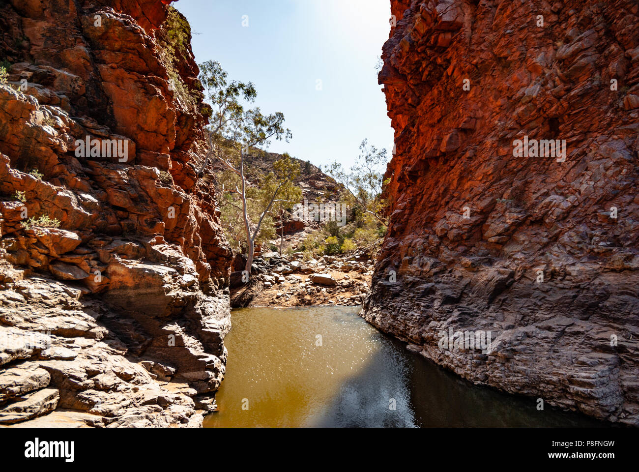 Serpentine Gorge, West Macdonnell Mountain Range, Near Alice Springs ...