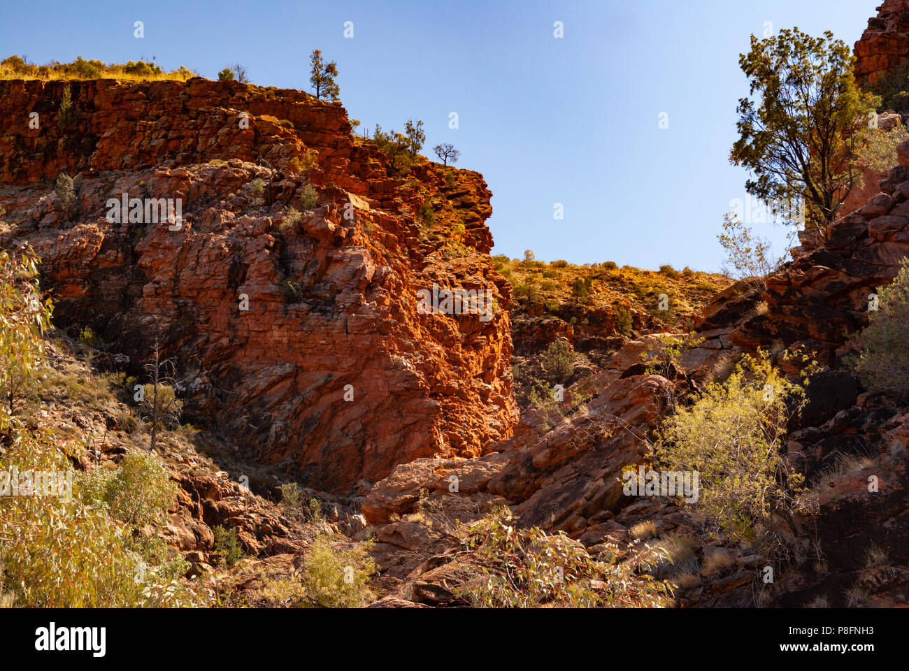Serpentine Gorge, West Macdonnell Mountain Range, Near Alice Springs ...