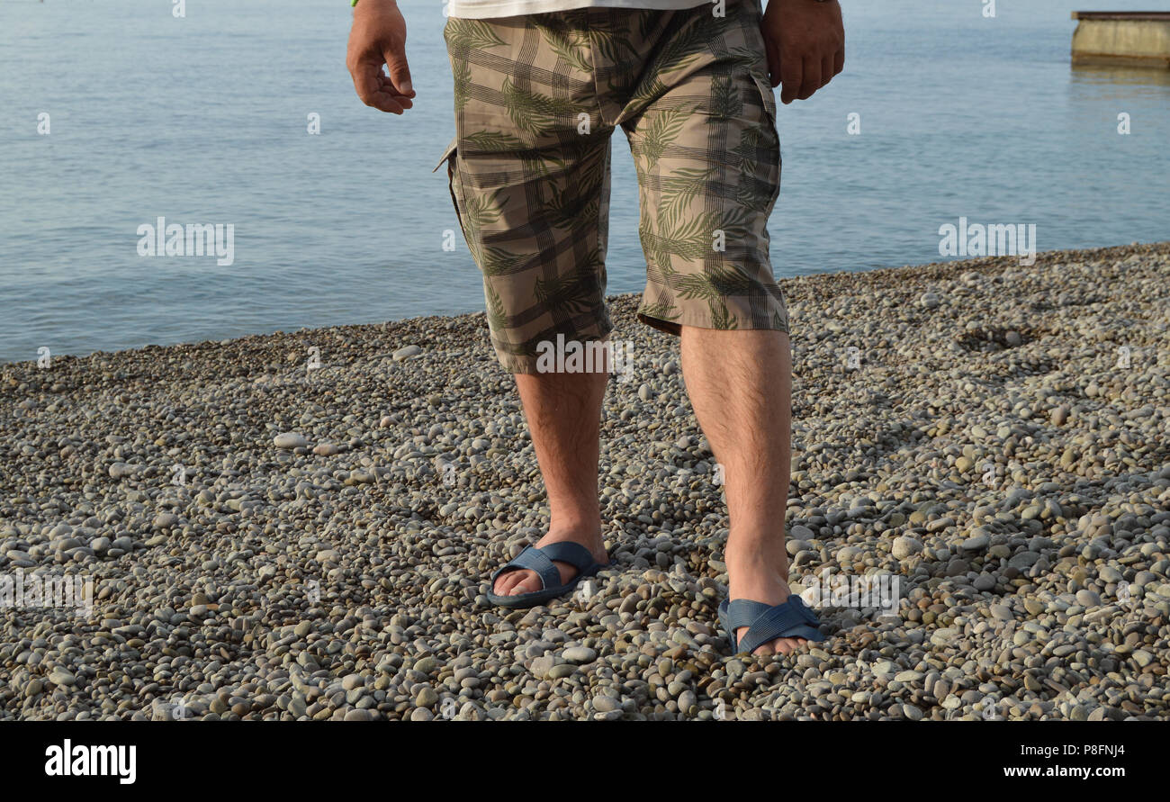 Hairy Legs Man High Resolution Stock Photography and Images - Alamy