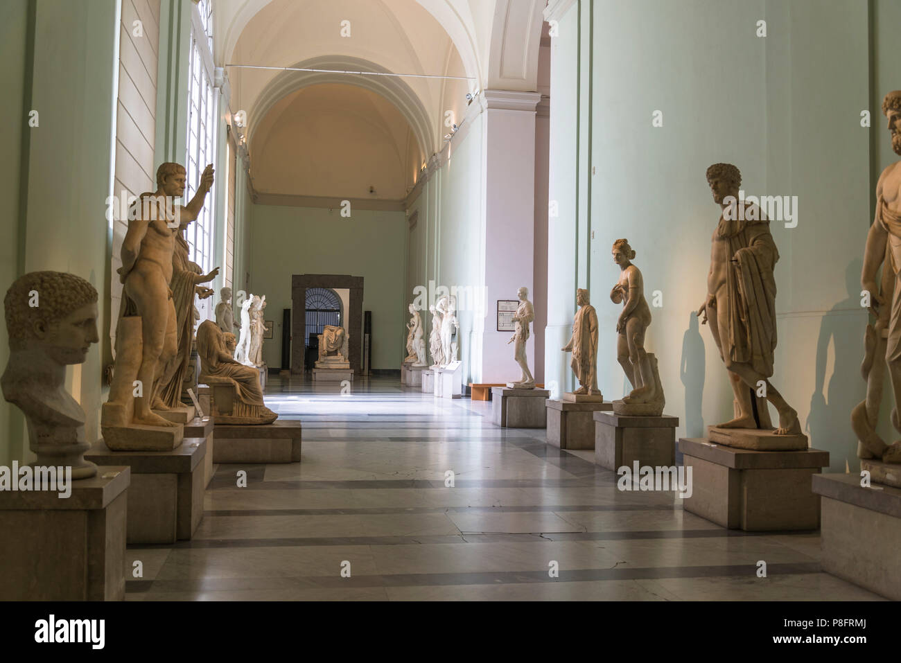Roman statues, Farnese collection, National Archaeological Museum ...
