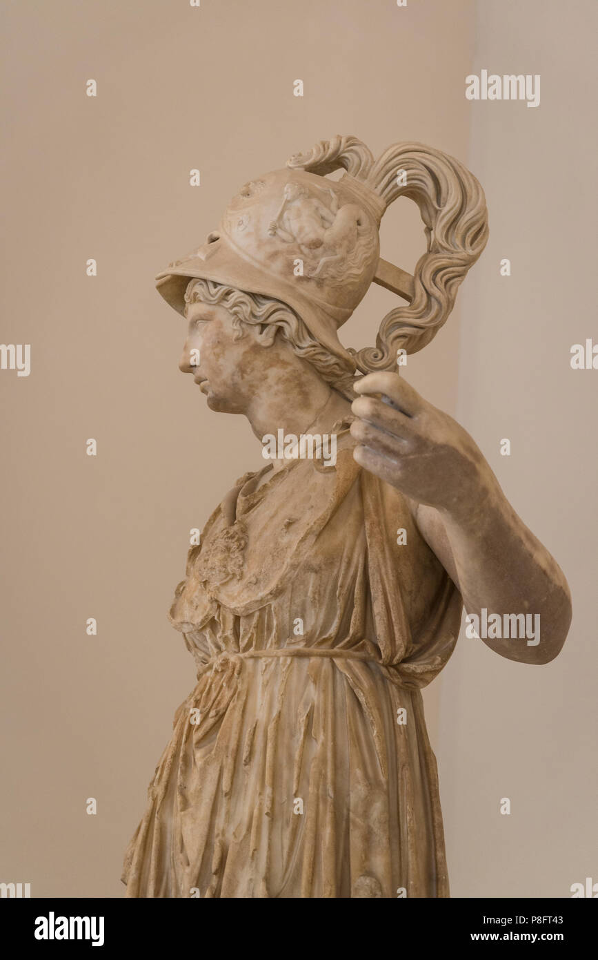 Statue goddess minerva culture roman hi-res stock photography and ...