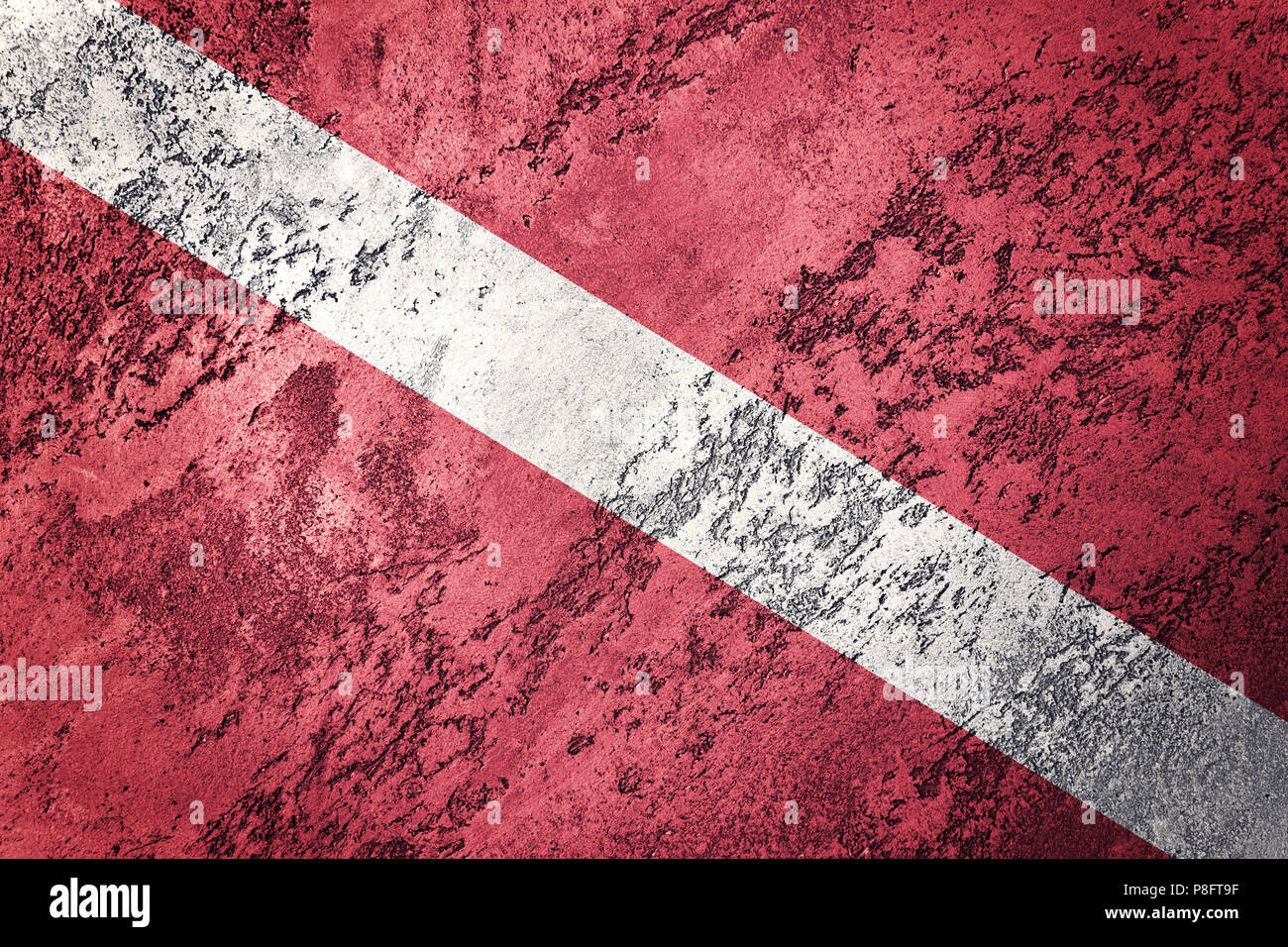 Diver down flag hi-res stock photography and images - Alamy