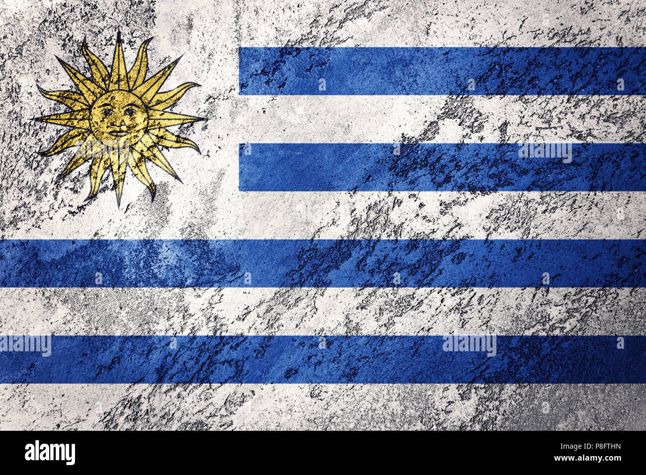 Grunge Uruguay flag. Uruguay flag with grunge texture Stock Photo - Alamy Grunge Uruguay flag. Uruguay flag with grunge texture Stock Photo - Alamy