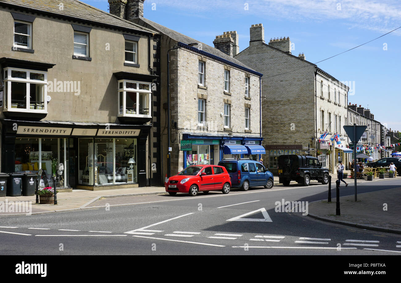 Uk england yorkshire leyburn market hi-res stock photography and images ...