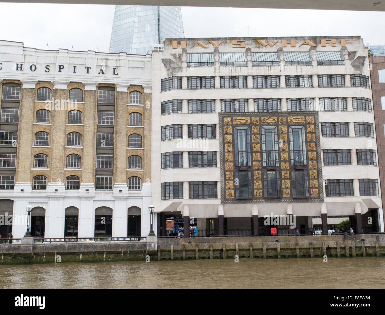 Thames riverside building developments Stock Photo - Alamy