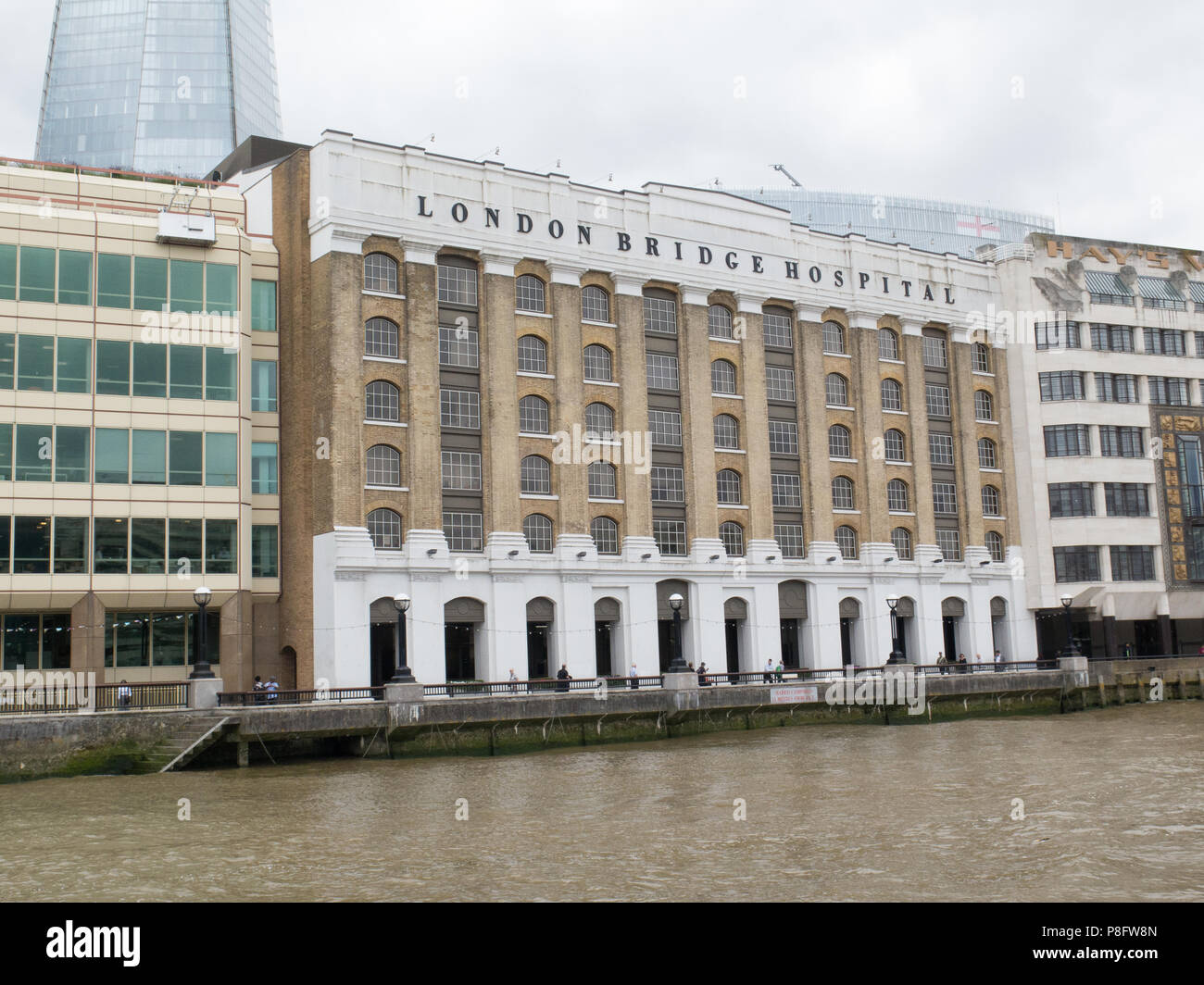 Thames riverside building developments Stock Photo - Alamy