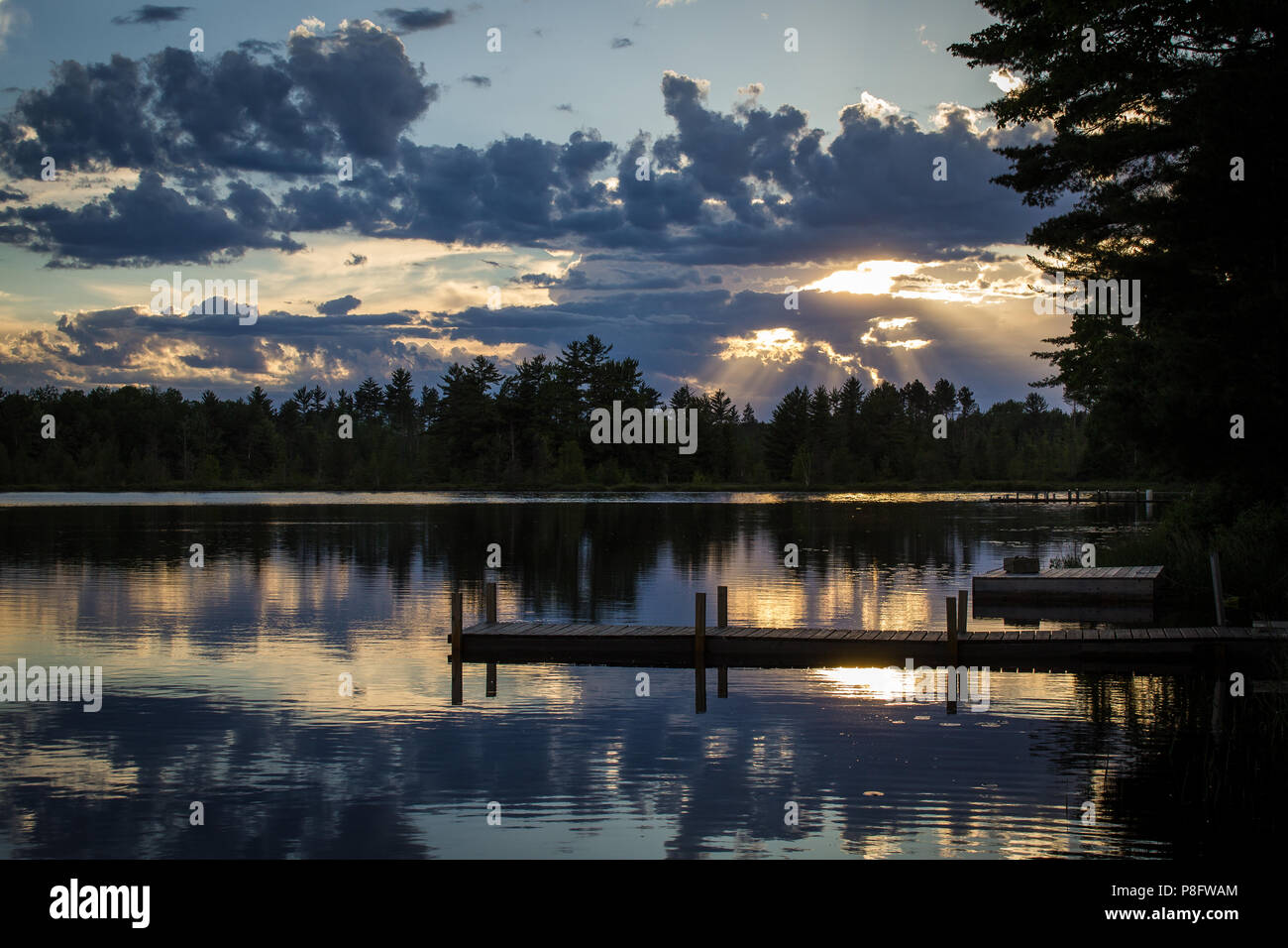 Private lake hi-res stock photography and images - Alamy