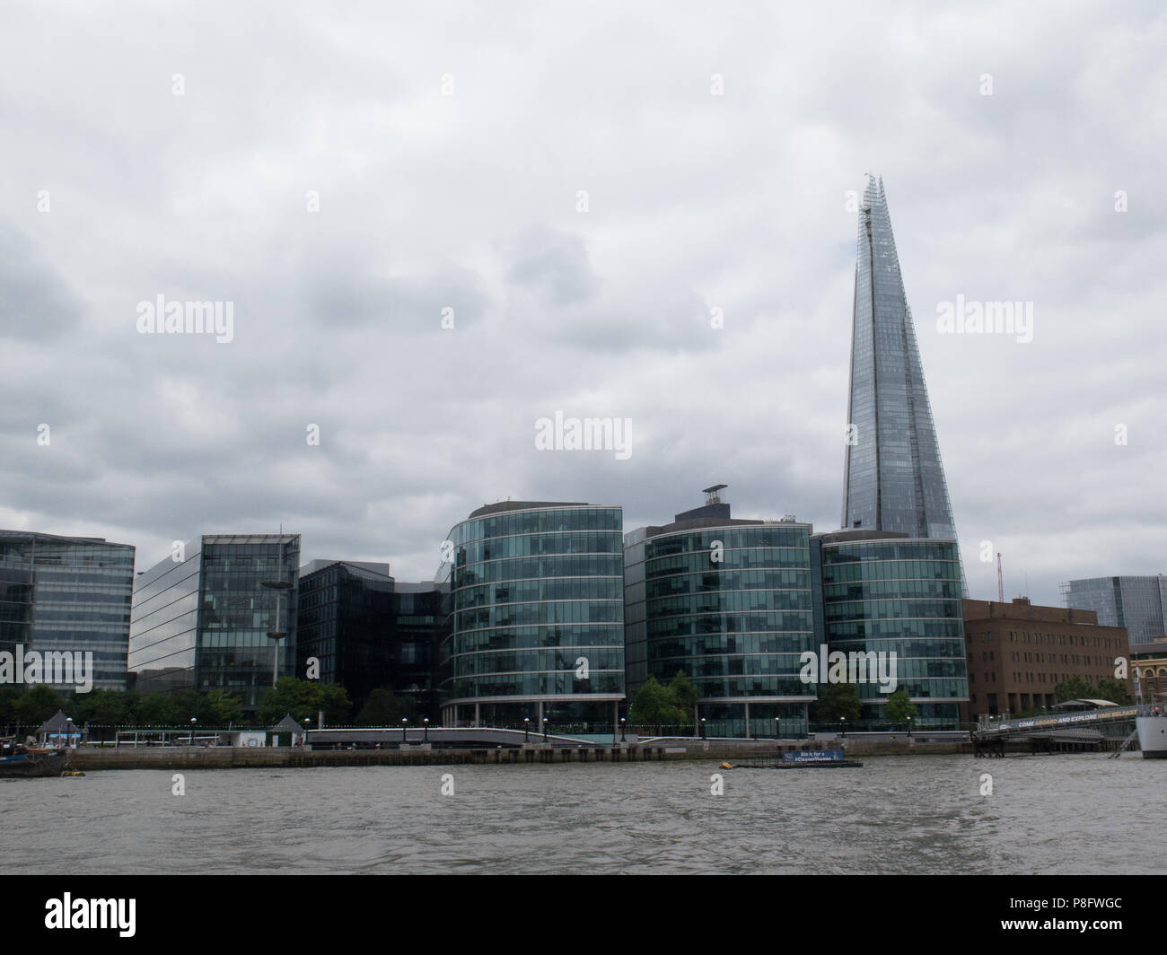 Thames riverside building developments Stock Photo - Alamy
