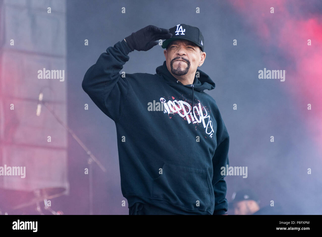 Ice t and his band Body Count perform at Download Festival 2018 with ...