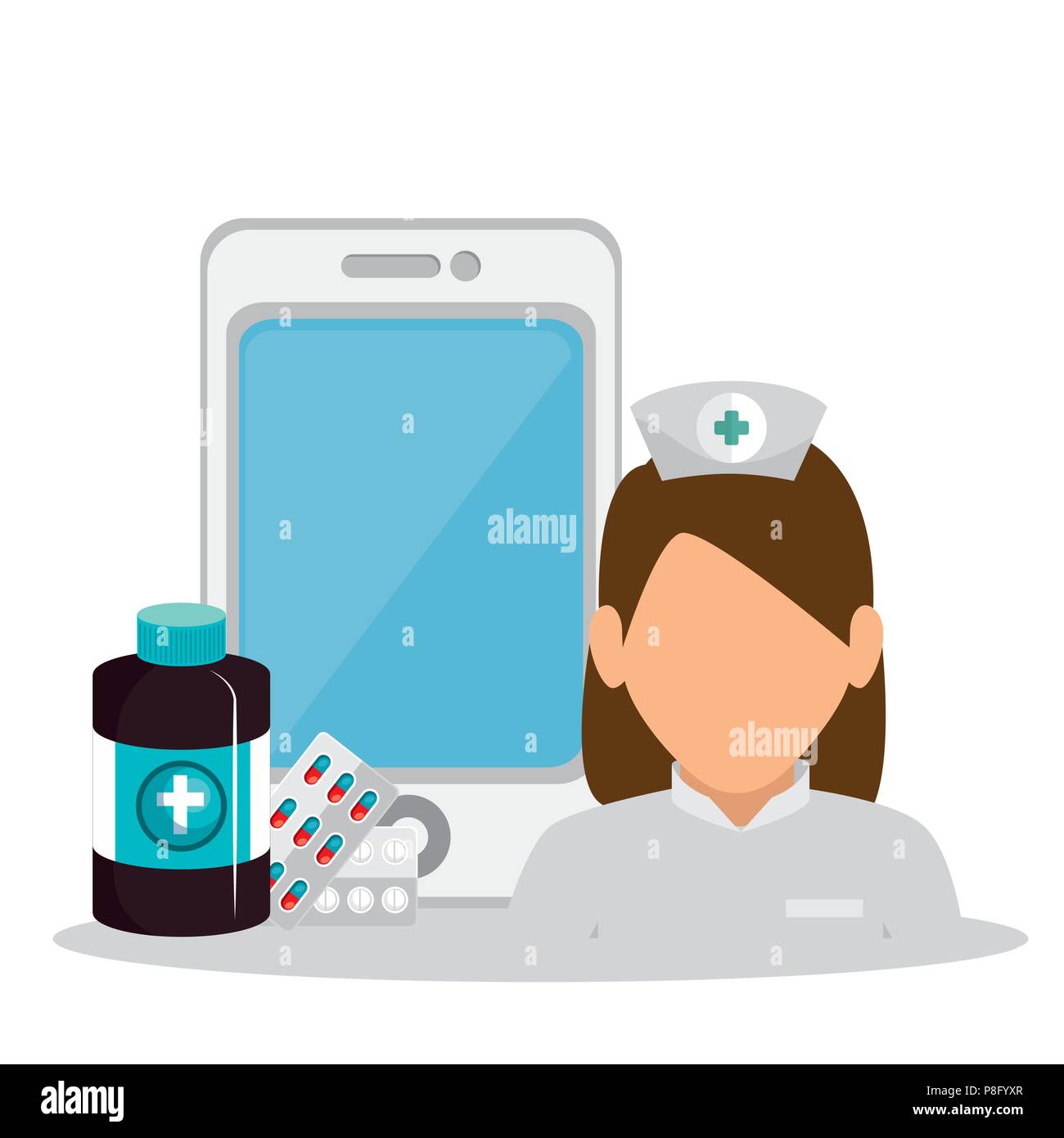 Telehealth therapy Cut Out Stock Images & Pictures - Alamy