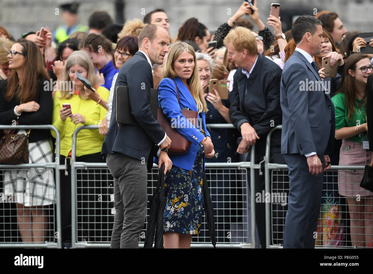 Private secretary to the Duke of Sussex, Ed Lane Fox and the assistant ...