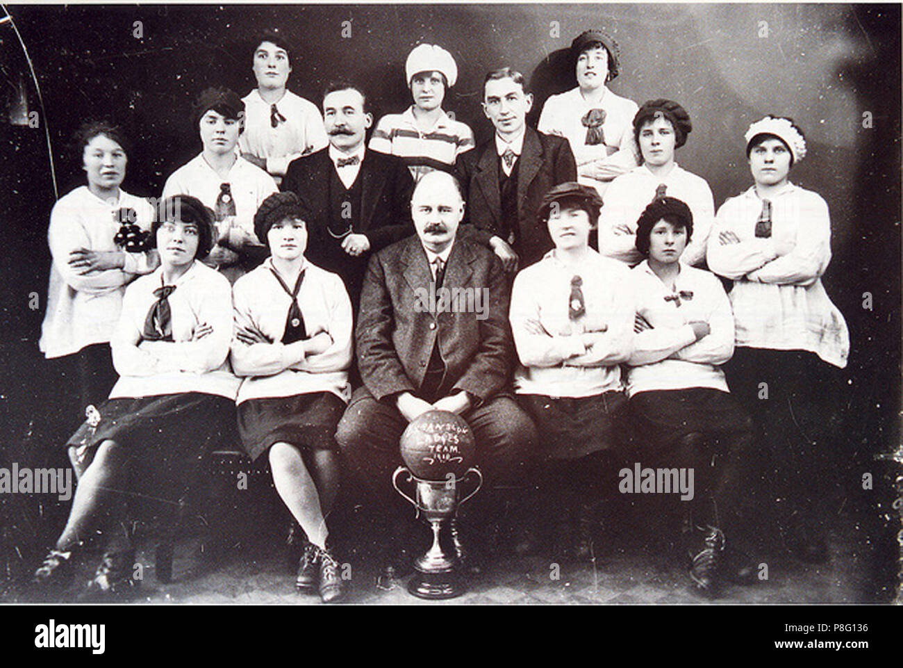 vintage team photo Stock Photo - Alamy