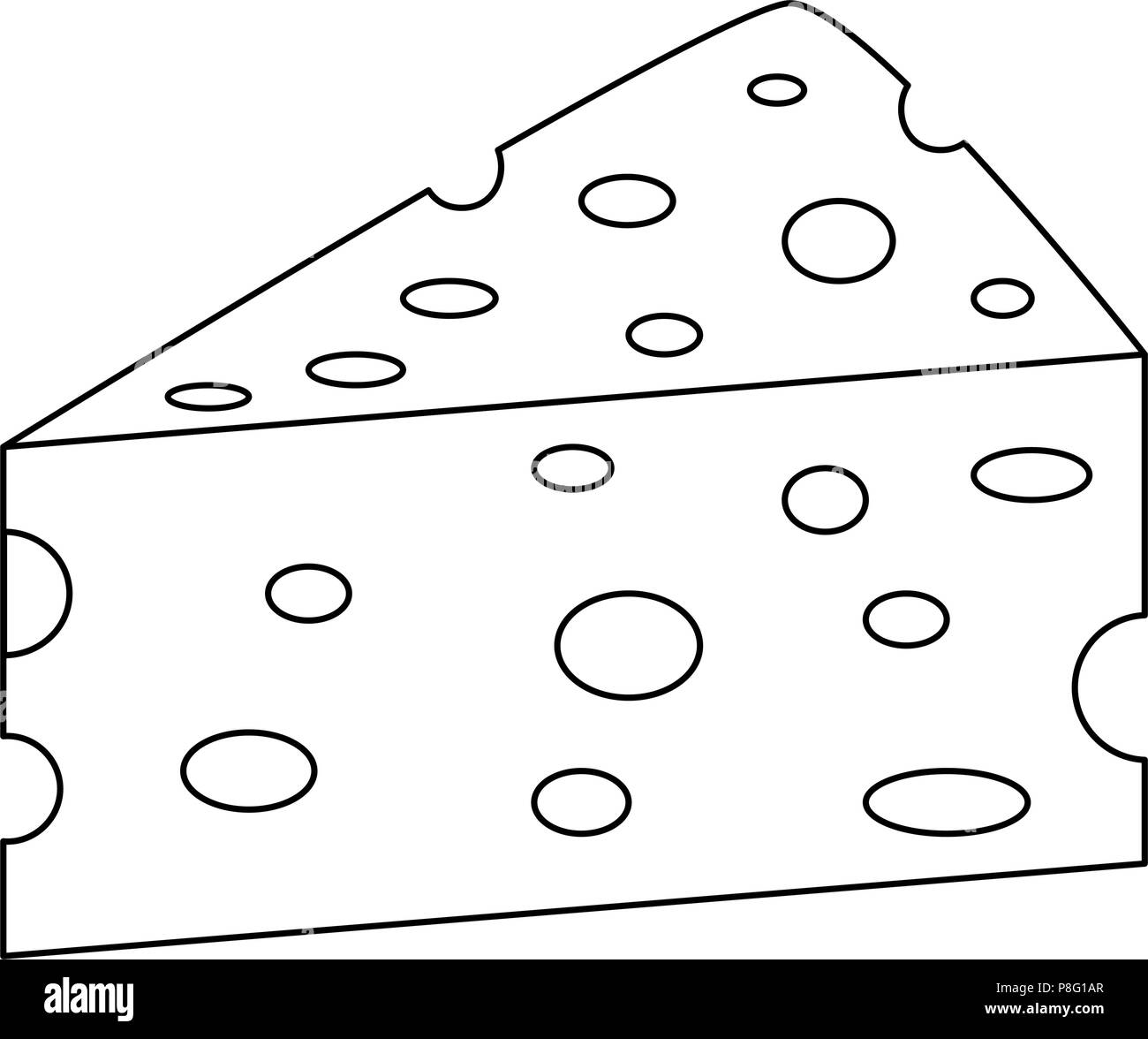 Solid cheese Black and White Stock Photos & Images - Alamy