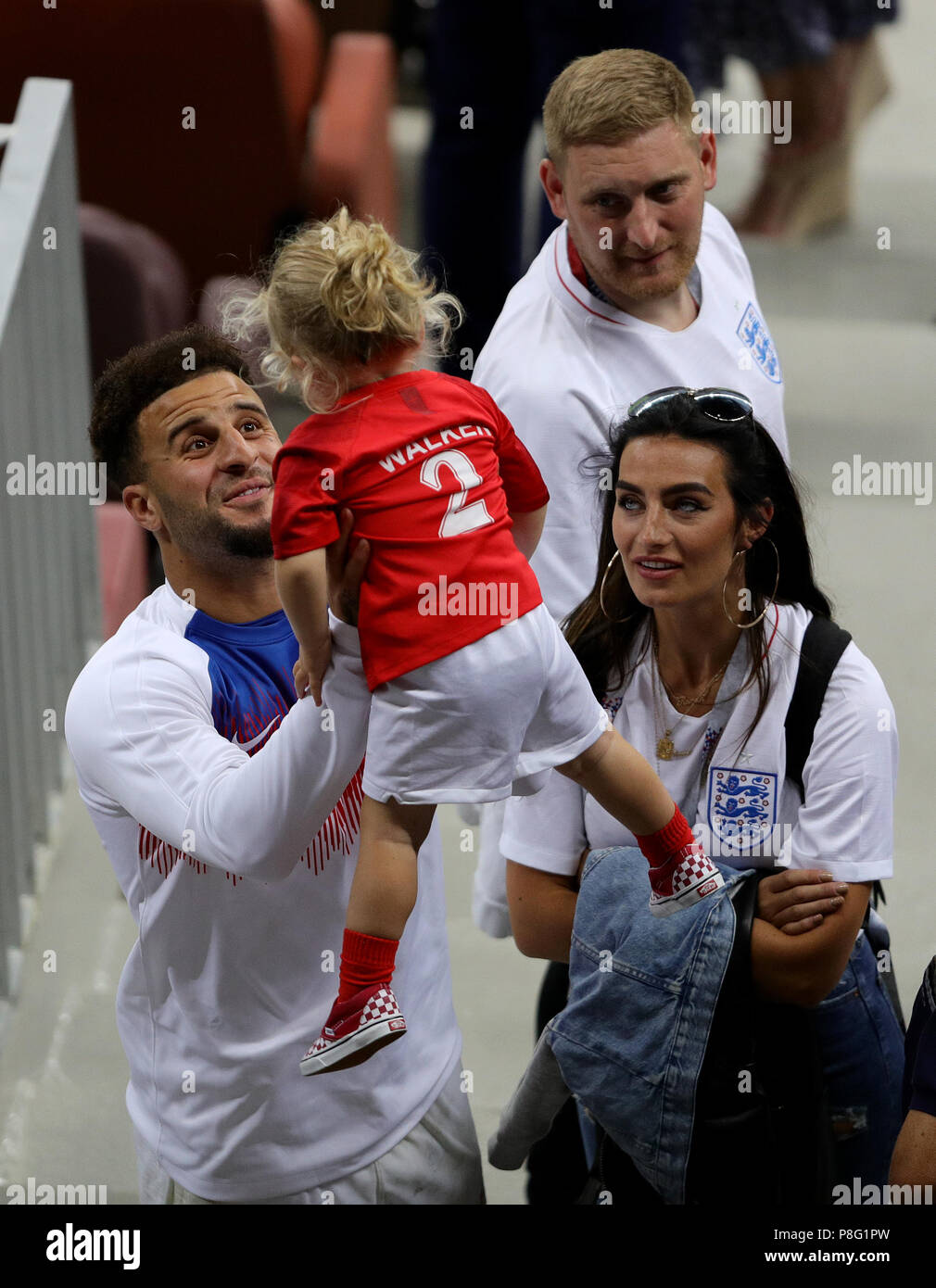 England's Kyle Walker after the FIFA World Cup, Semi Final match at the ...