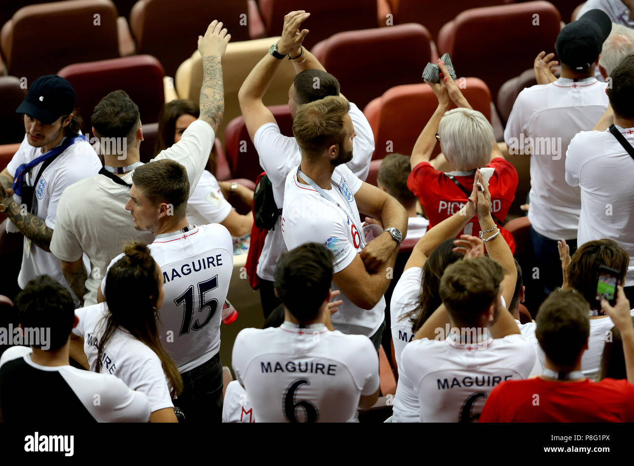Friends and family of the england players hi-res stock photography and ...