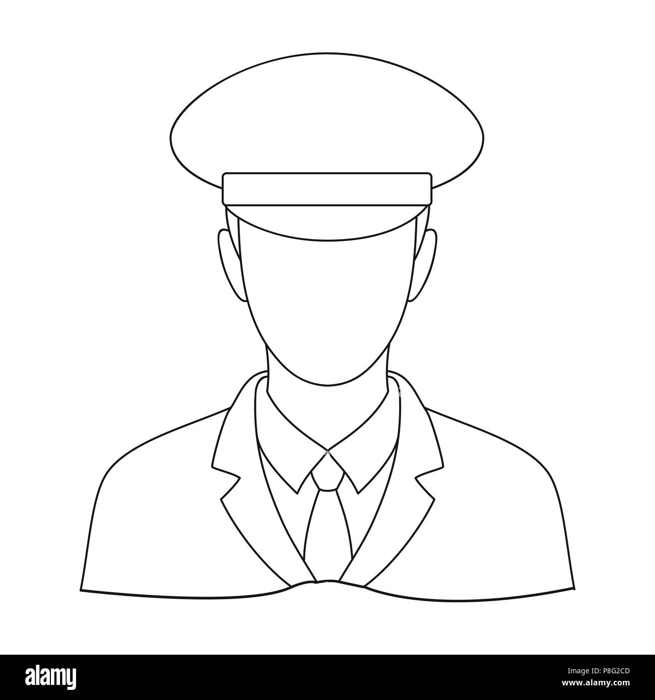 Postman.Mail and postman single icon in outline style vector symbol ...