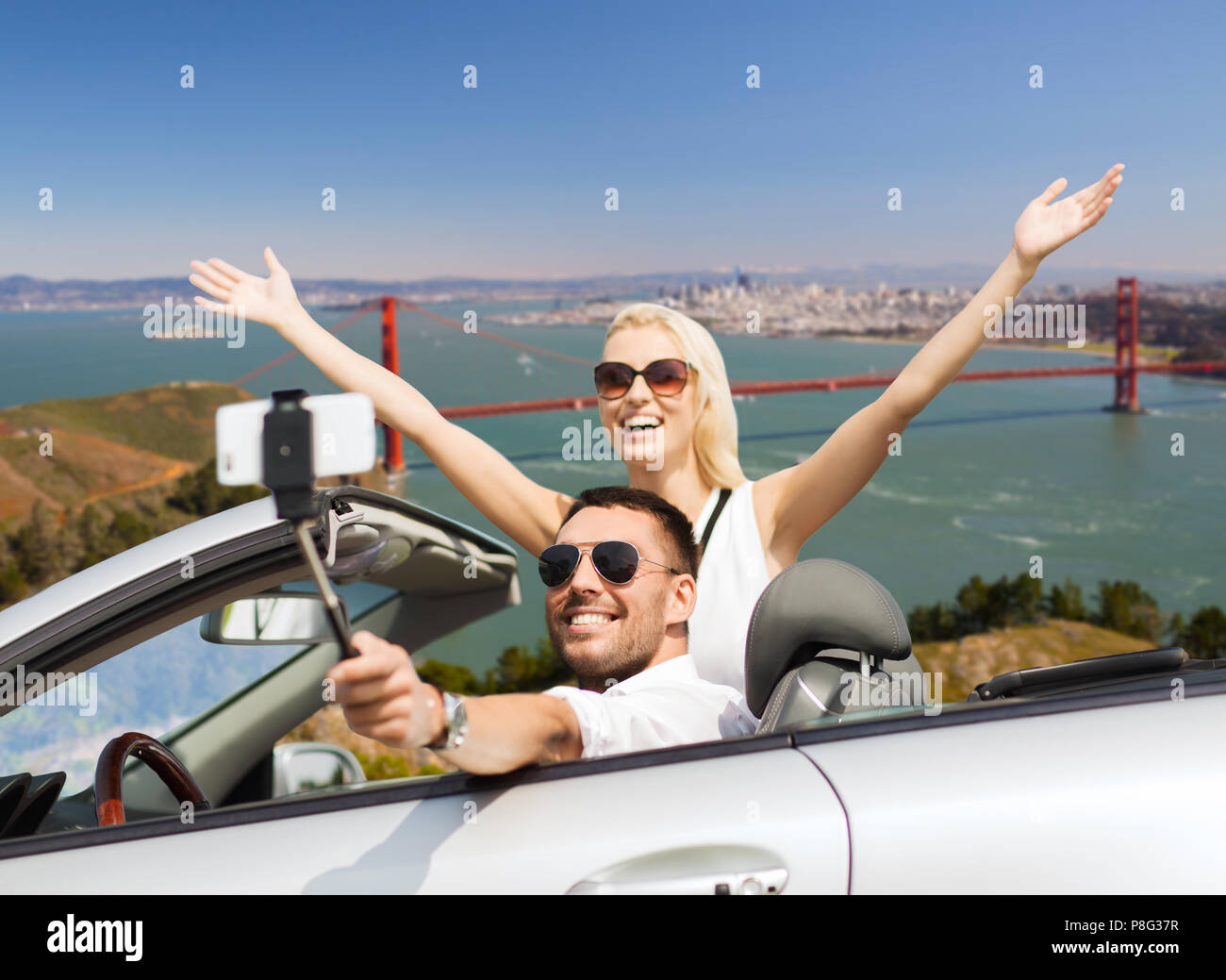 Car selfie hi-res stock photography and images - Alamy