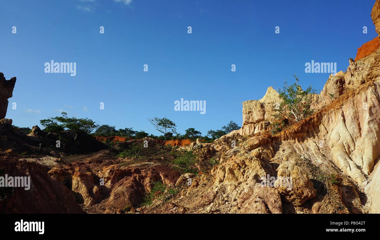 Hells Kitchen Canyon of Marafa in Keyna Stock Photo - Alamy
