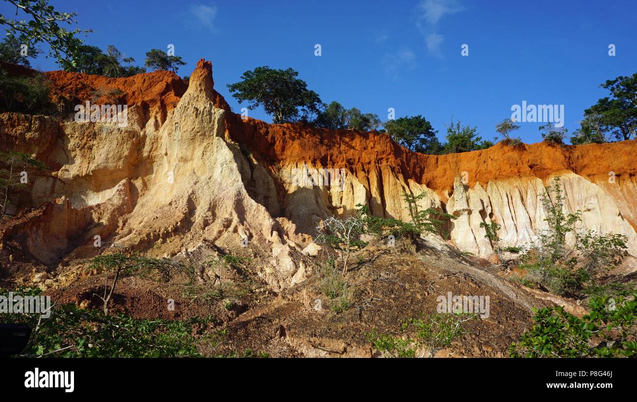 Hells Kitchen Canyon of Marafa in Keyna Stock Photo - Alamy