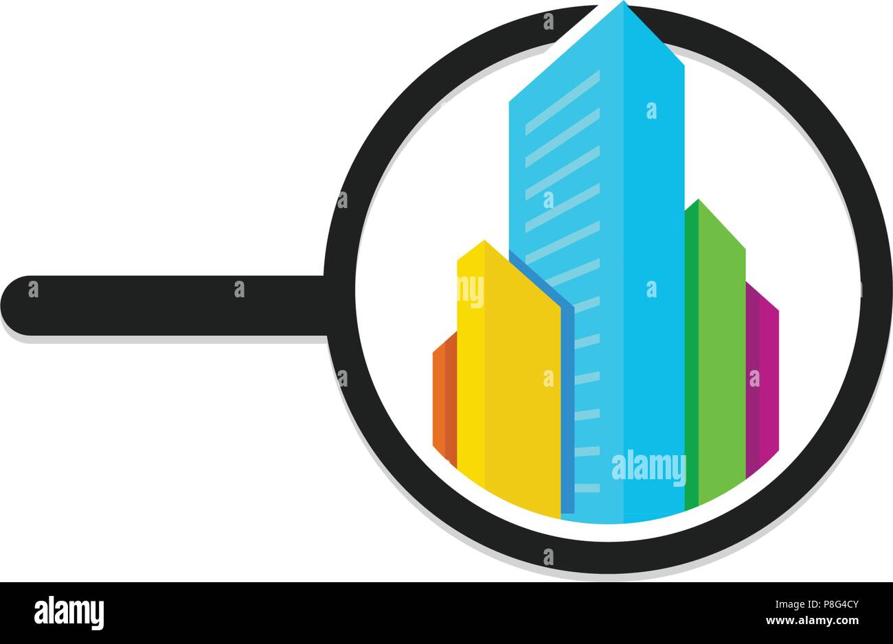 Smart home search Stock Vector Images - Alamy