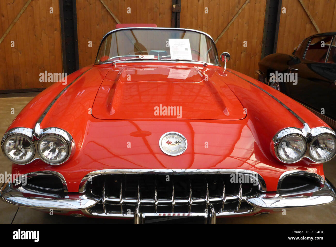 Chevrolet Corvette C1, roadster, 1953 - 1962, modified Blue Flame ...