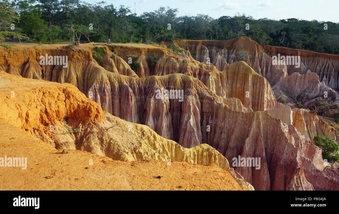 Hells Kitchen Canyon of Marafa in Keyna Stock Photo - Alamy