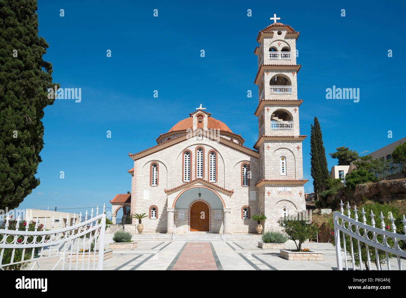 Assumption of the Virgin Mary, Kiveri, Argolis, Peloponnese, Greece ...