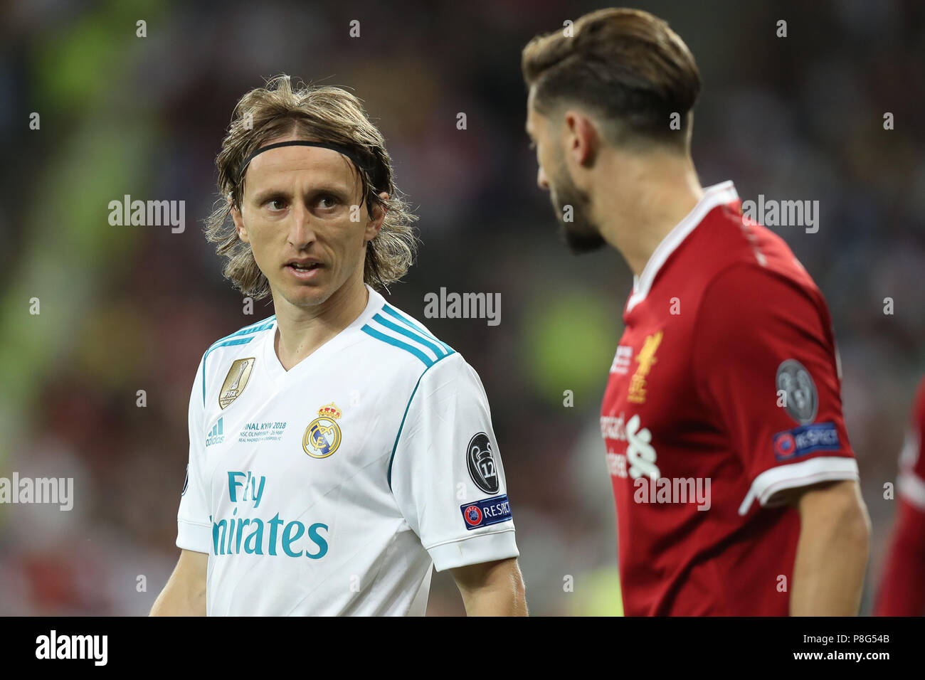 Modric 2018 champions league trophy hi-res stock photography and images ...