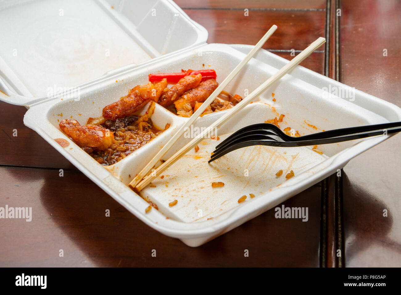 Fast food leftovers hi-res stock photography and images - Alamy