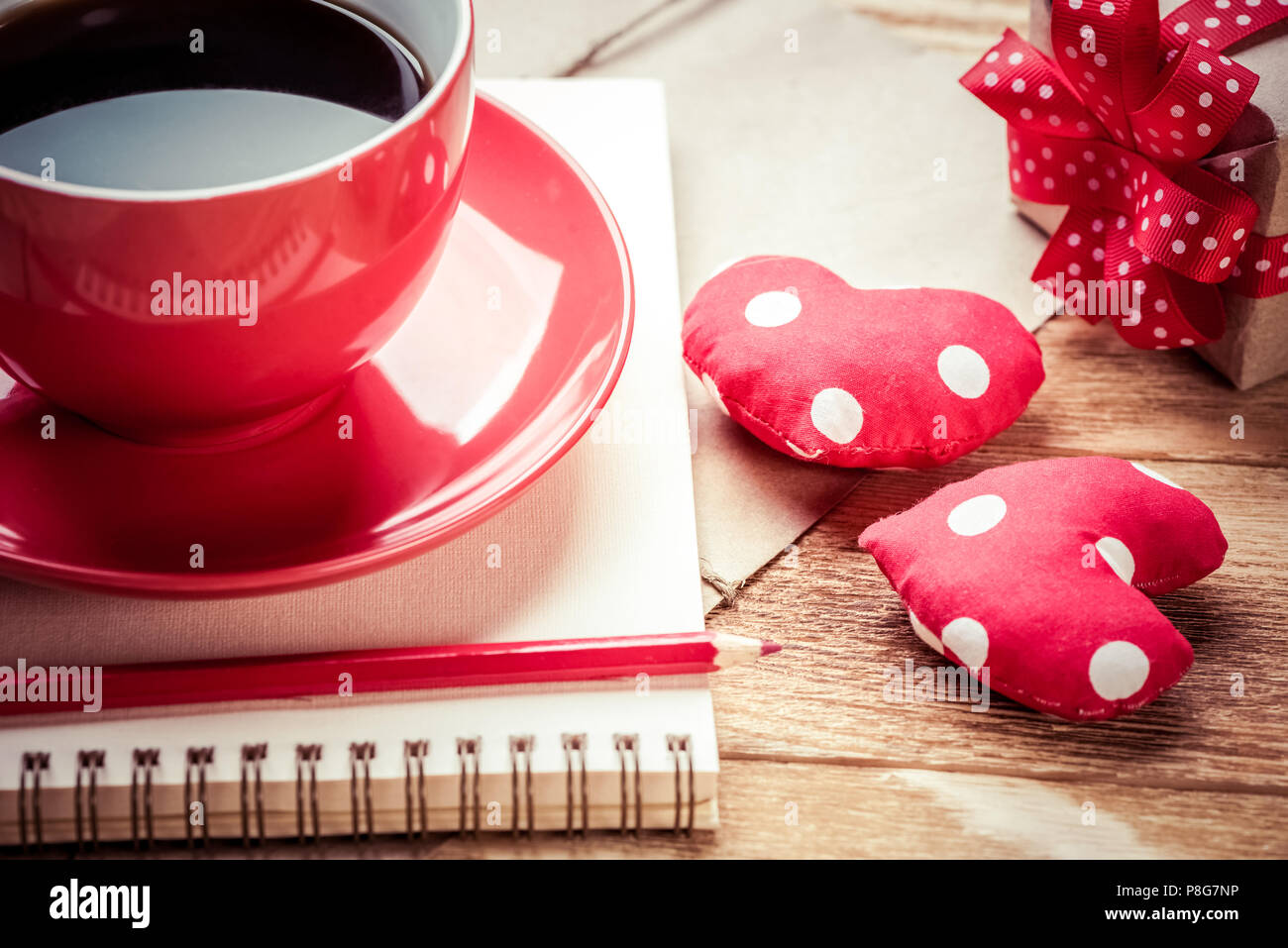 Writing love confession Stock Photo - Alamy