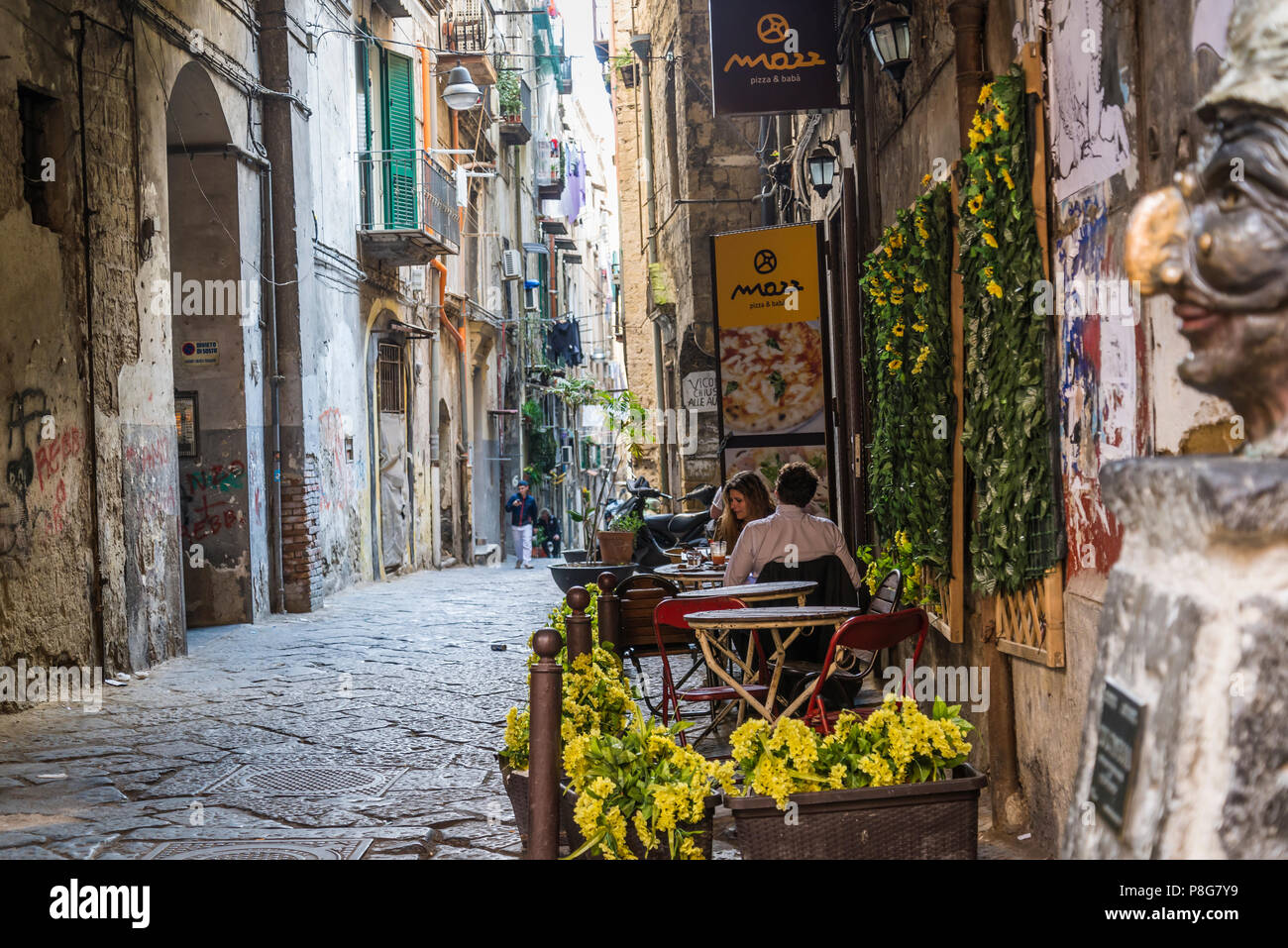 Naples historic centre hi-res stock photography and images - Alamy