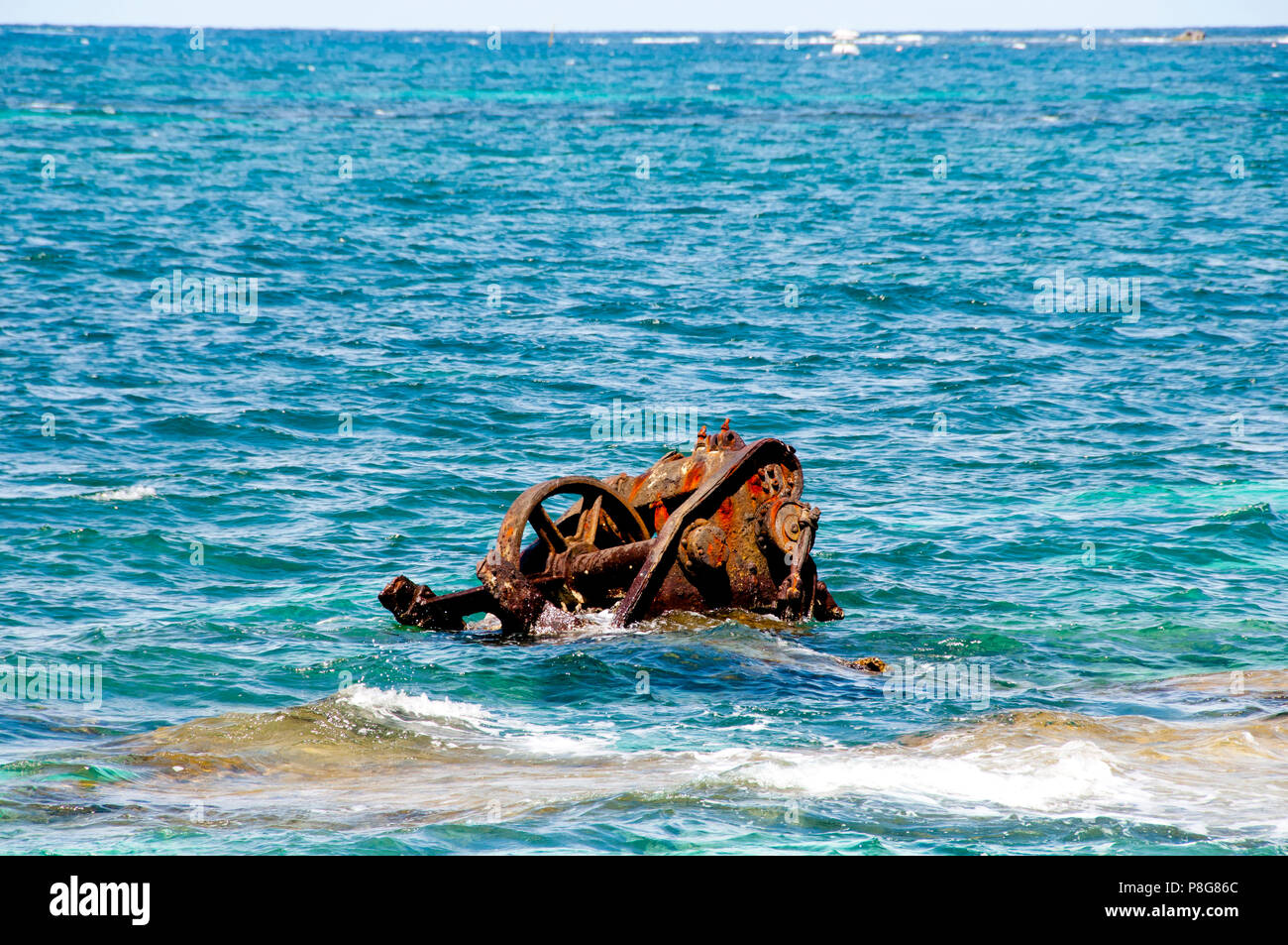 Shipwreck - Rottnest Island - Australia Stock Photo - Alamy