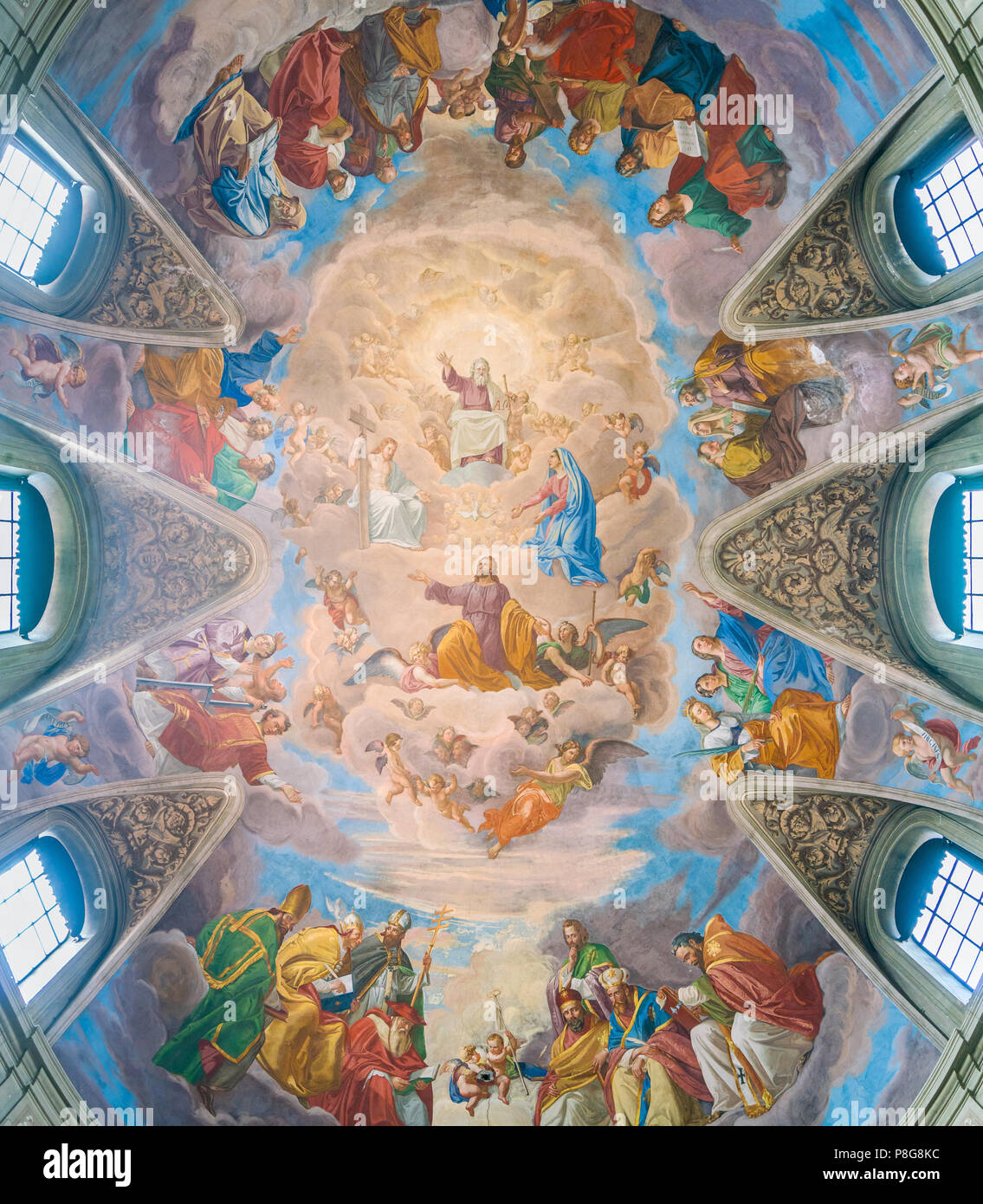 With renaissance painted ceiling hi-res stock photography and images ...