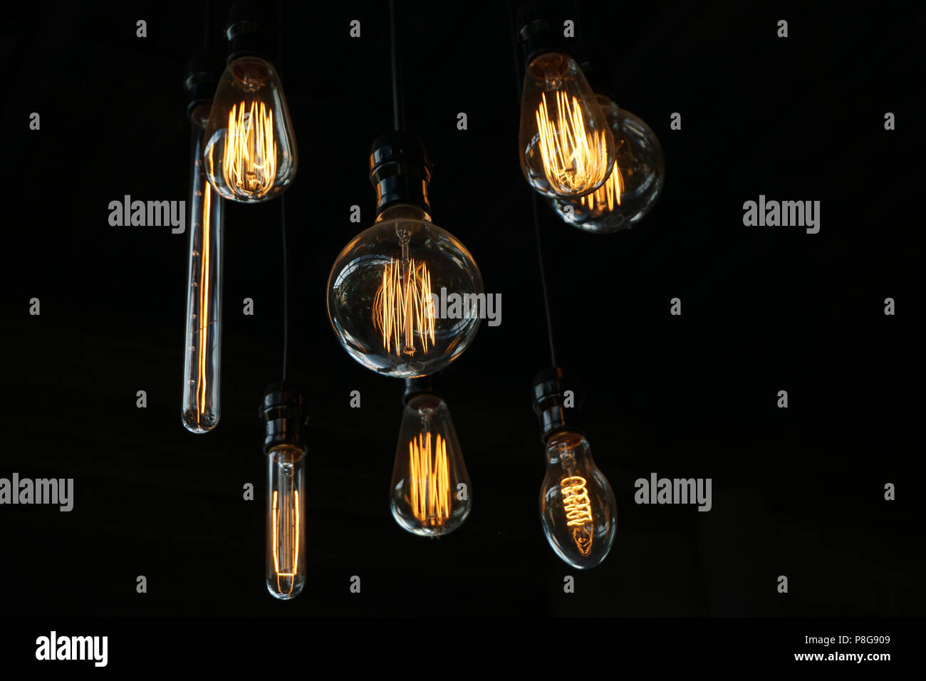 Old style lighting hi-res stock photography and images - Alamy