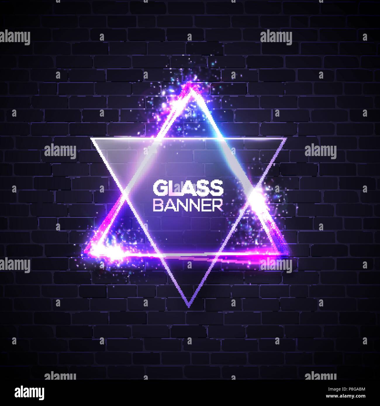 Triangle Banner Vector Free