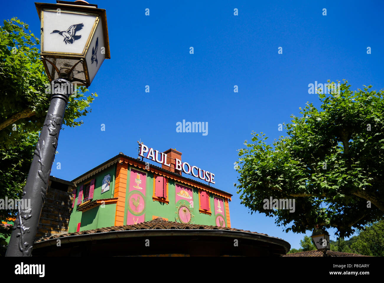 Paul Bocuse restaurant, Collonges au Monts d'or, France Stock Photo - Alamy