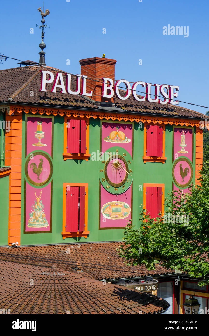 Paul bocuse restaurant collonges au hi-res stock photography and images ...
