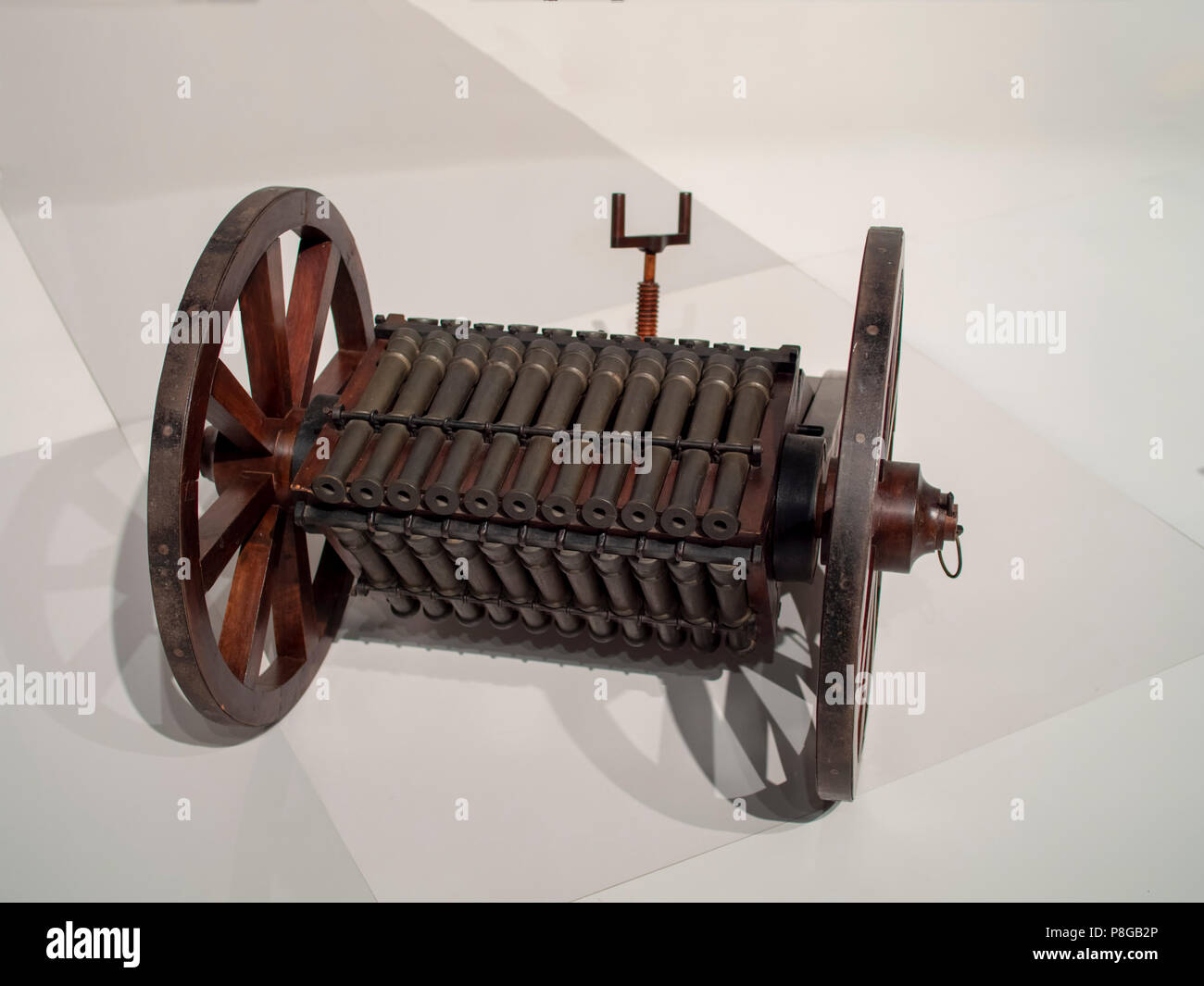 in the medieval times invented deadly weapon Stock Photo - Alamy